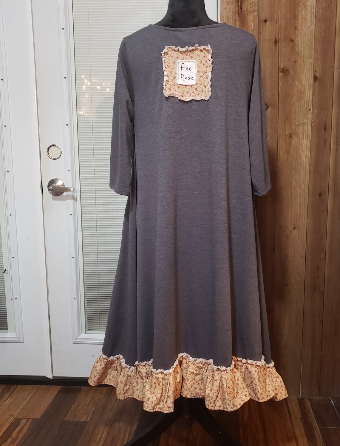 Free Rose Designs Upcycled Cottagecore Prairie Dress - Etsy