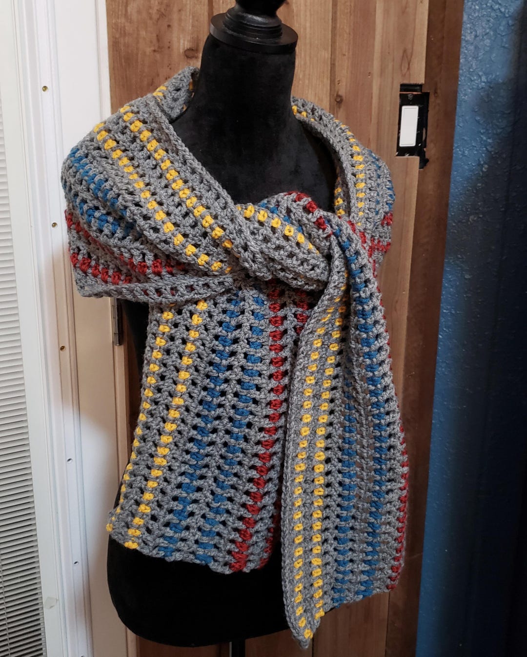 Handmade Crochet Cottagecore Rustic Scarf - Etsy