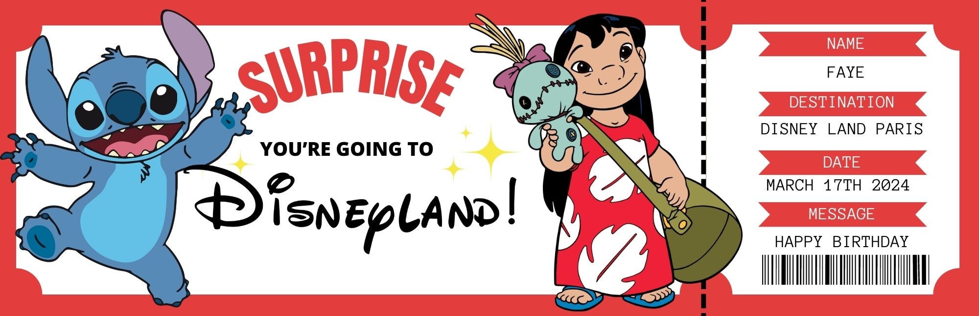 Editable Ticket, Diy Printable Airline Ticket. Editable Ticket Template ...