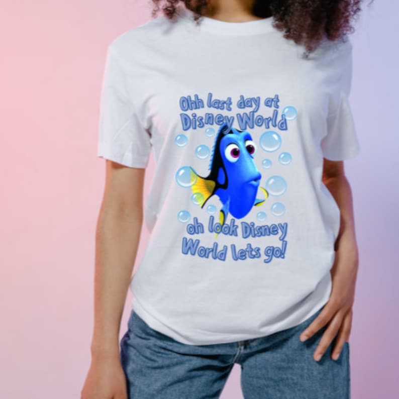 Downloadable Finding Nemo SVG Dory T-shirt Design Printable in PNG PDF ...