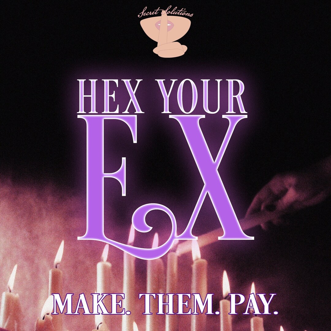HEX YOUR EX Spell | All Spells Casted Within 24hrs - Etsy