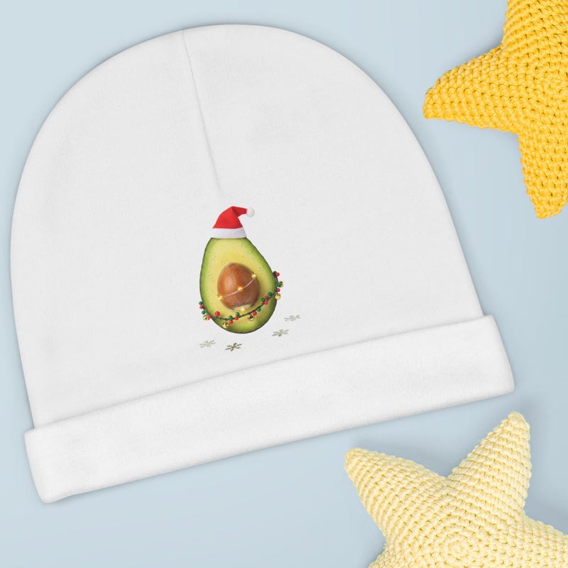Avocado Baby Beanie - Etsy