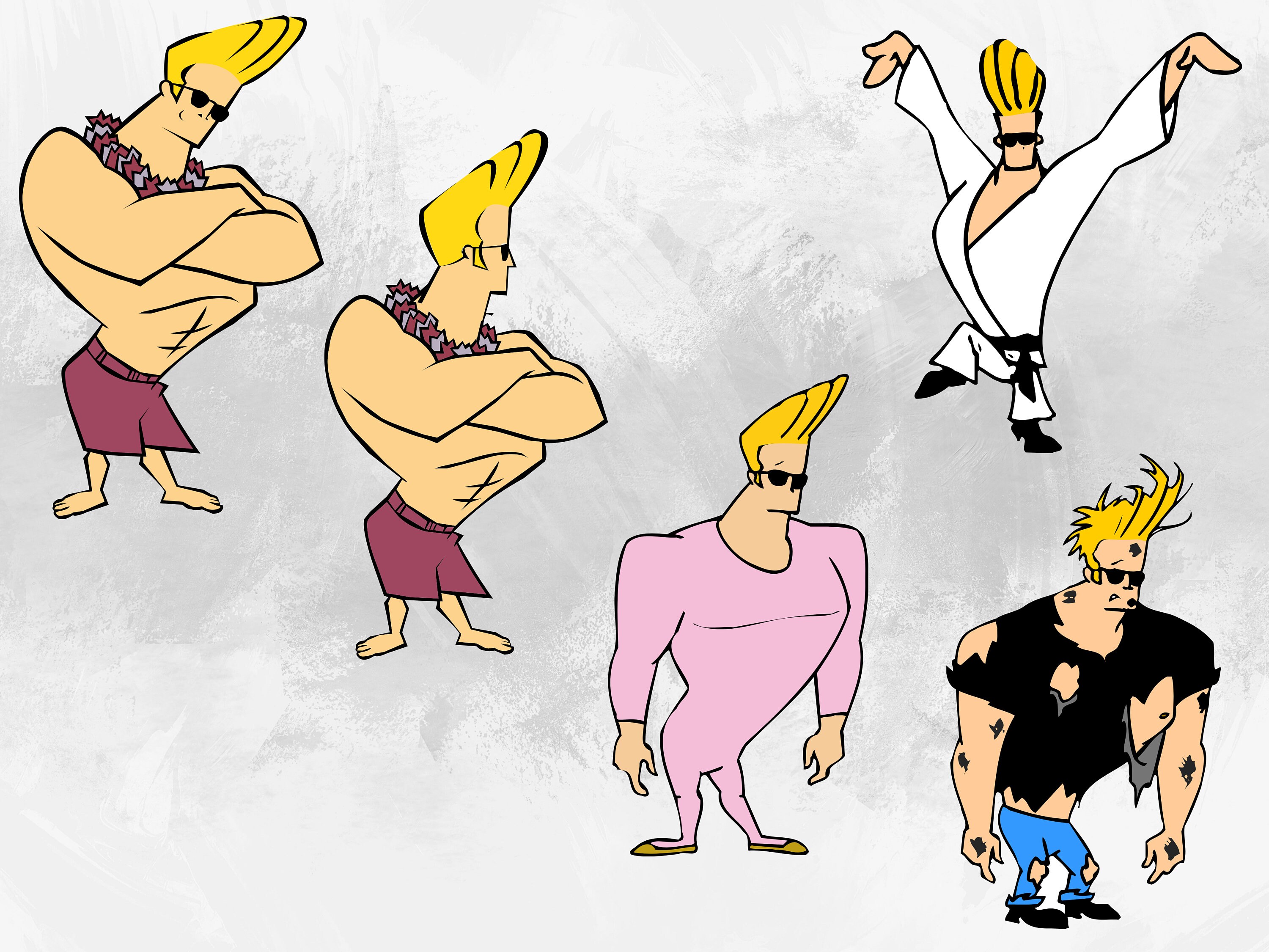 Bravo SVG, Johnny Bravo Vector, Johnny Bravo SVG Bundle, Johnny Bravo ...