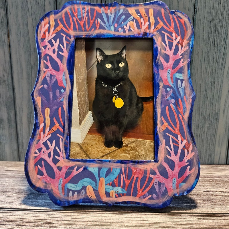 Coral Picture Frame - Etsy