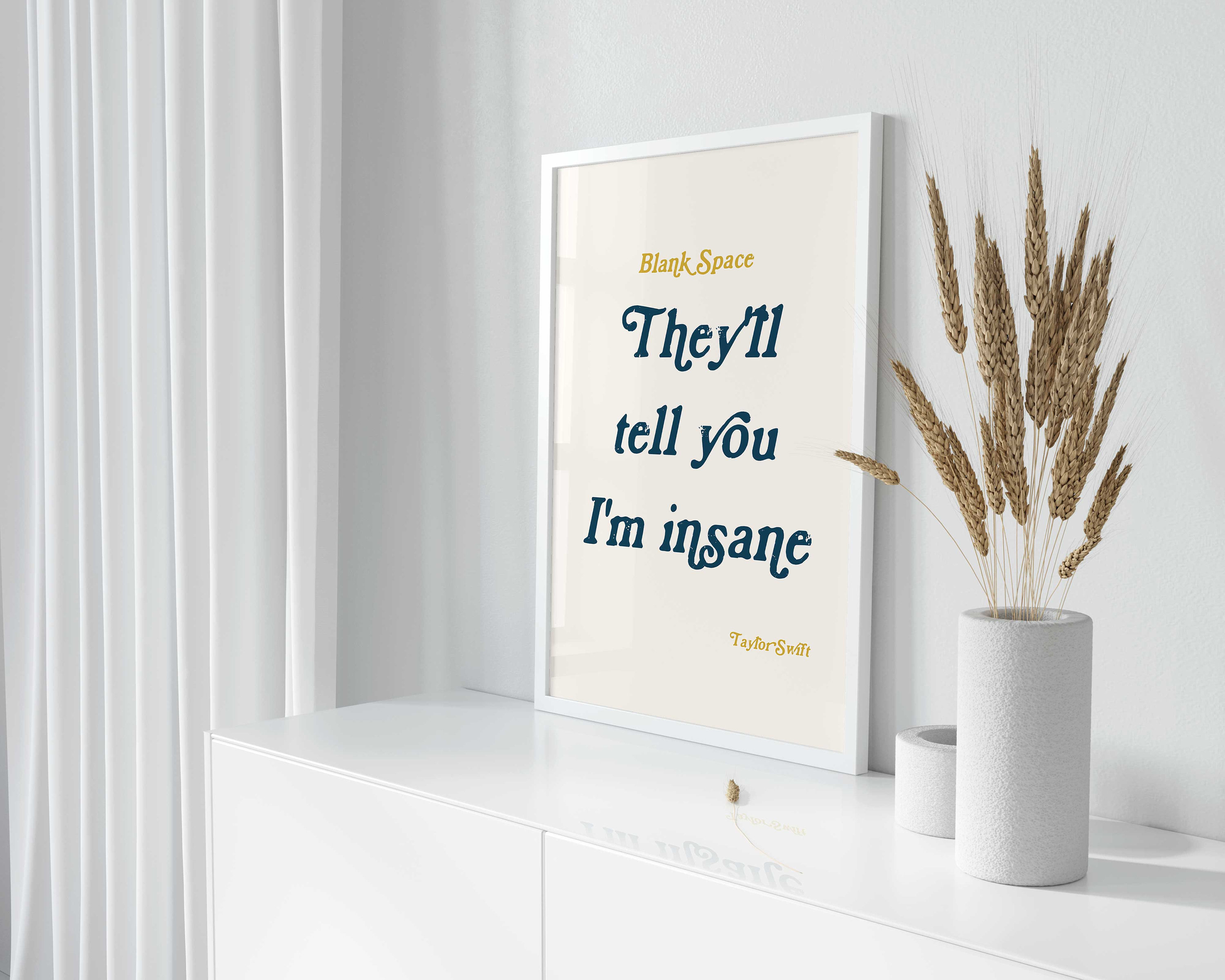 Taylor Swift's Iconic Lyrics in Print,taylor Swift Lyric Posters for ...