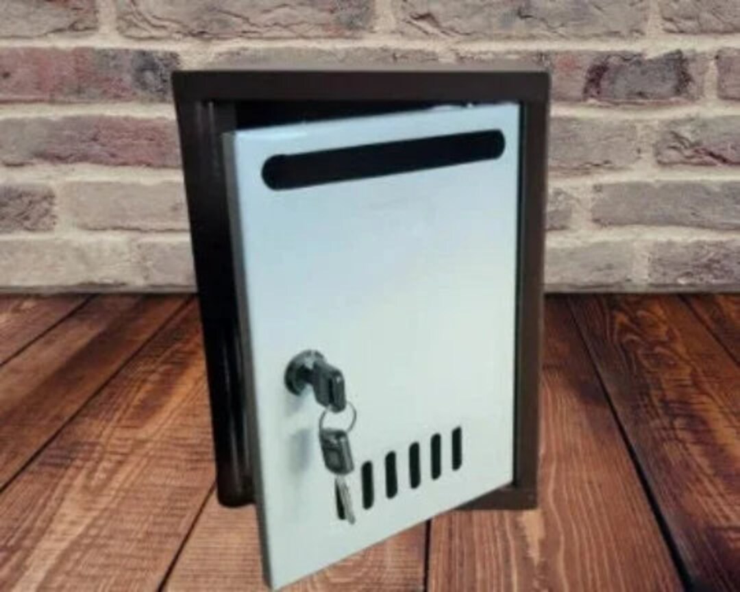 Vintage Bulgarian Mailbox With Key, Authentic Postal Box From the 90s ...
