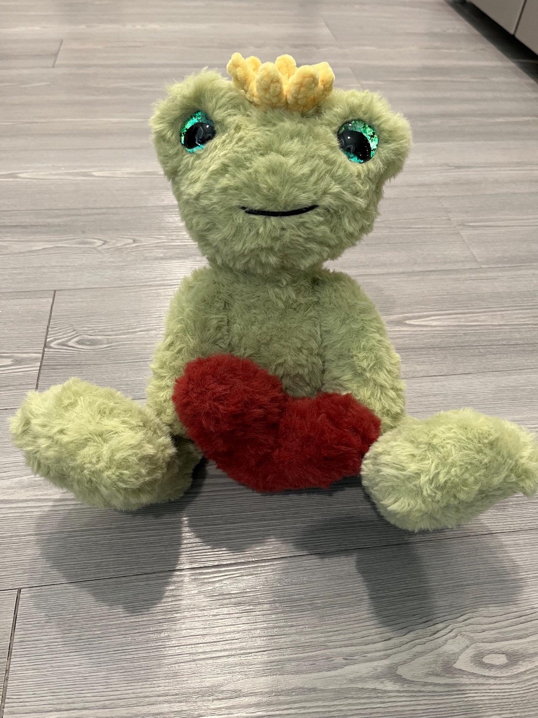 Frog Prince Plush - Etsy