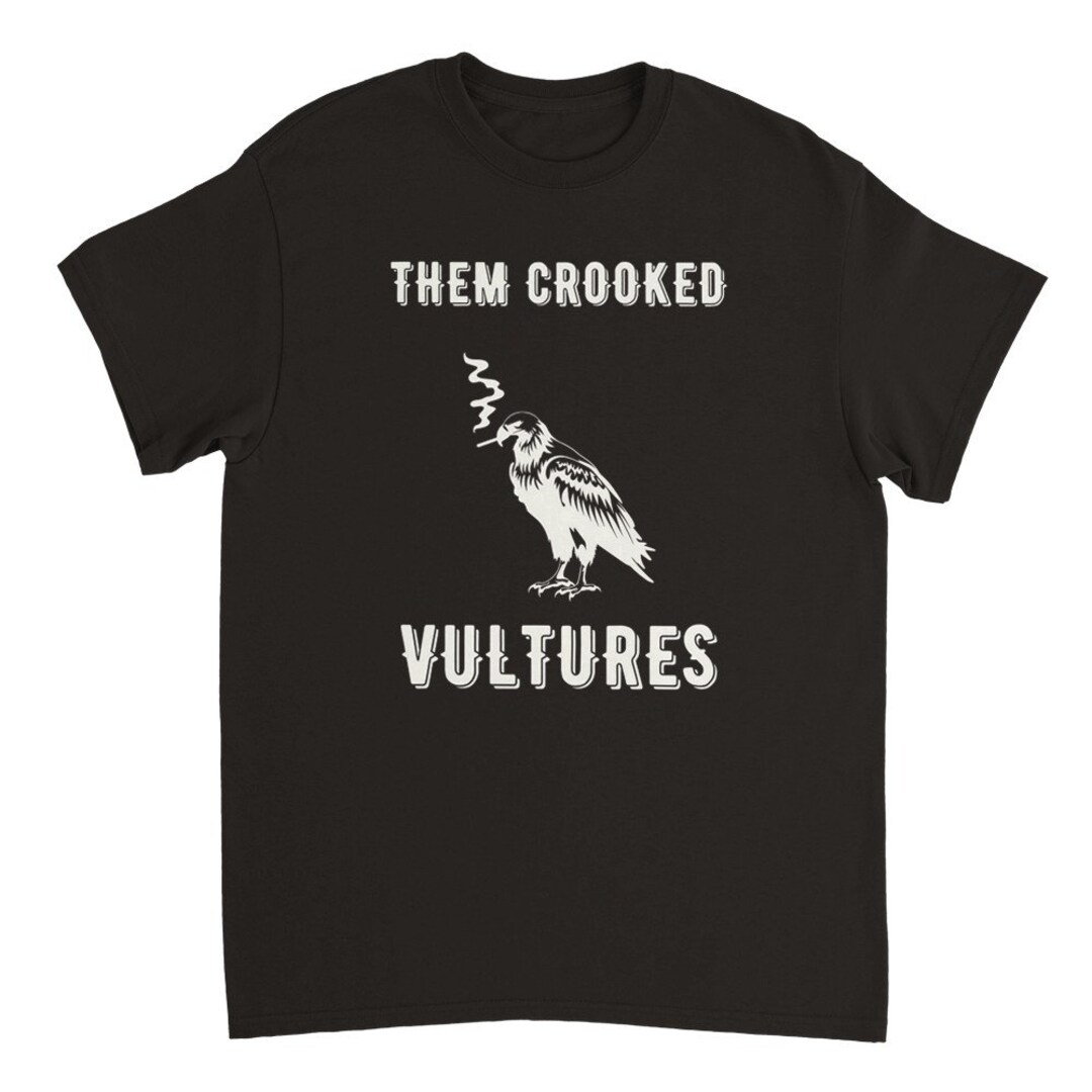 Them Crooked Vultures - Concert Shirt - Etsy