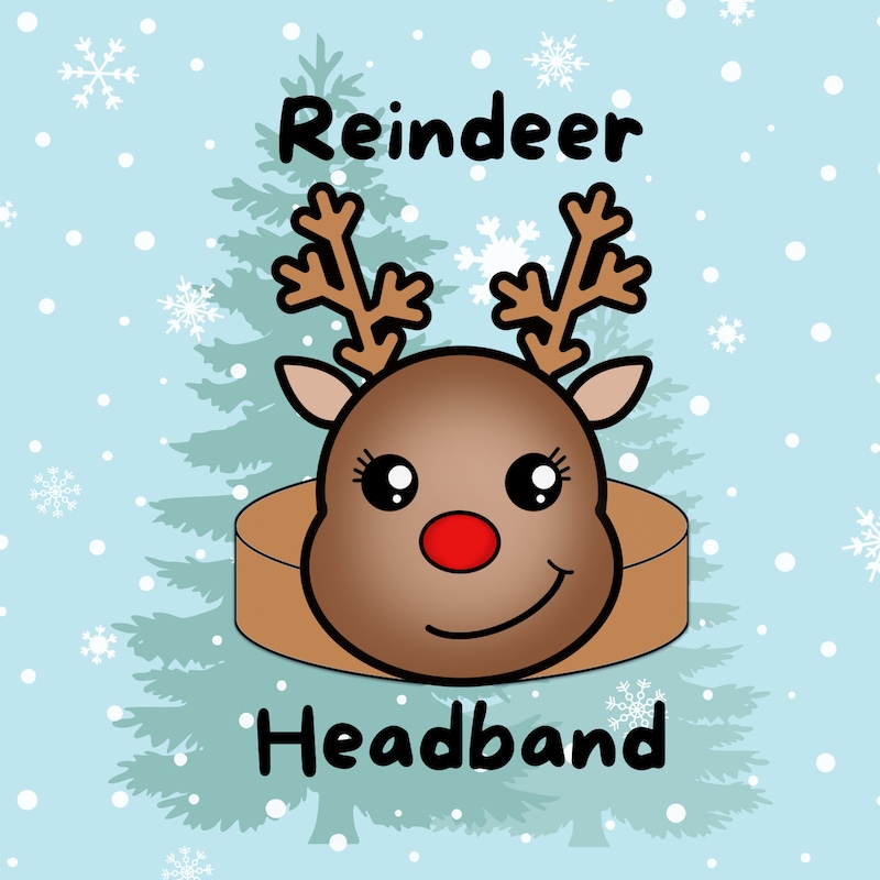 Reindeer Headbands - Etsy