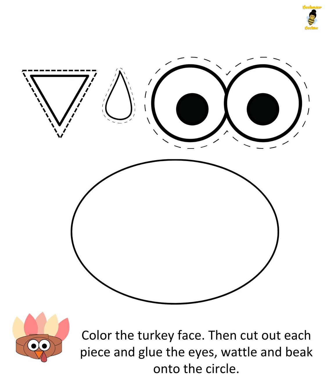 Thanksgiving Turkey Headband Craft Kit: Gobble up the Fun Turkey ...