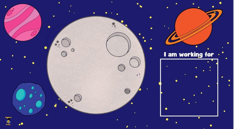 Moon Token Board | Printable Reward System | Classroom Behavior Chart ...