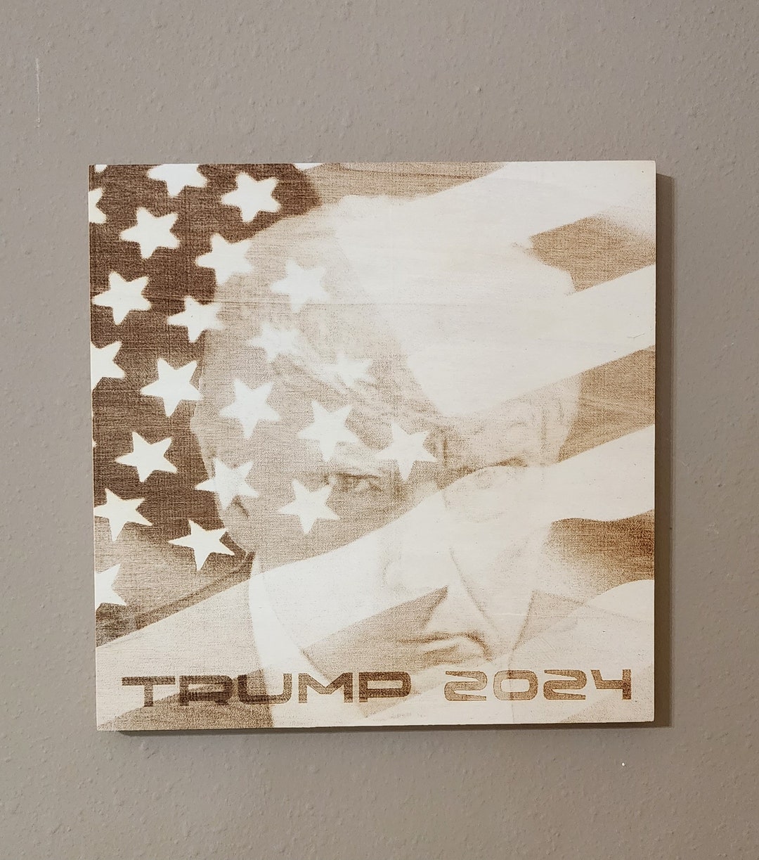 Custom Laser Designs Trump 2024 Sign - Etsy