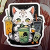 Cute Ghost Drinking Boba | Boba Ghost | Halloween Ghost | Ghost | Ghost ...