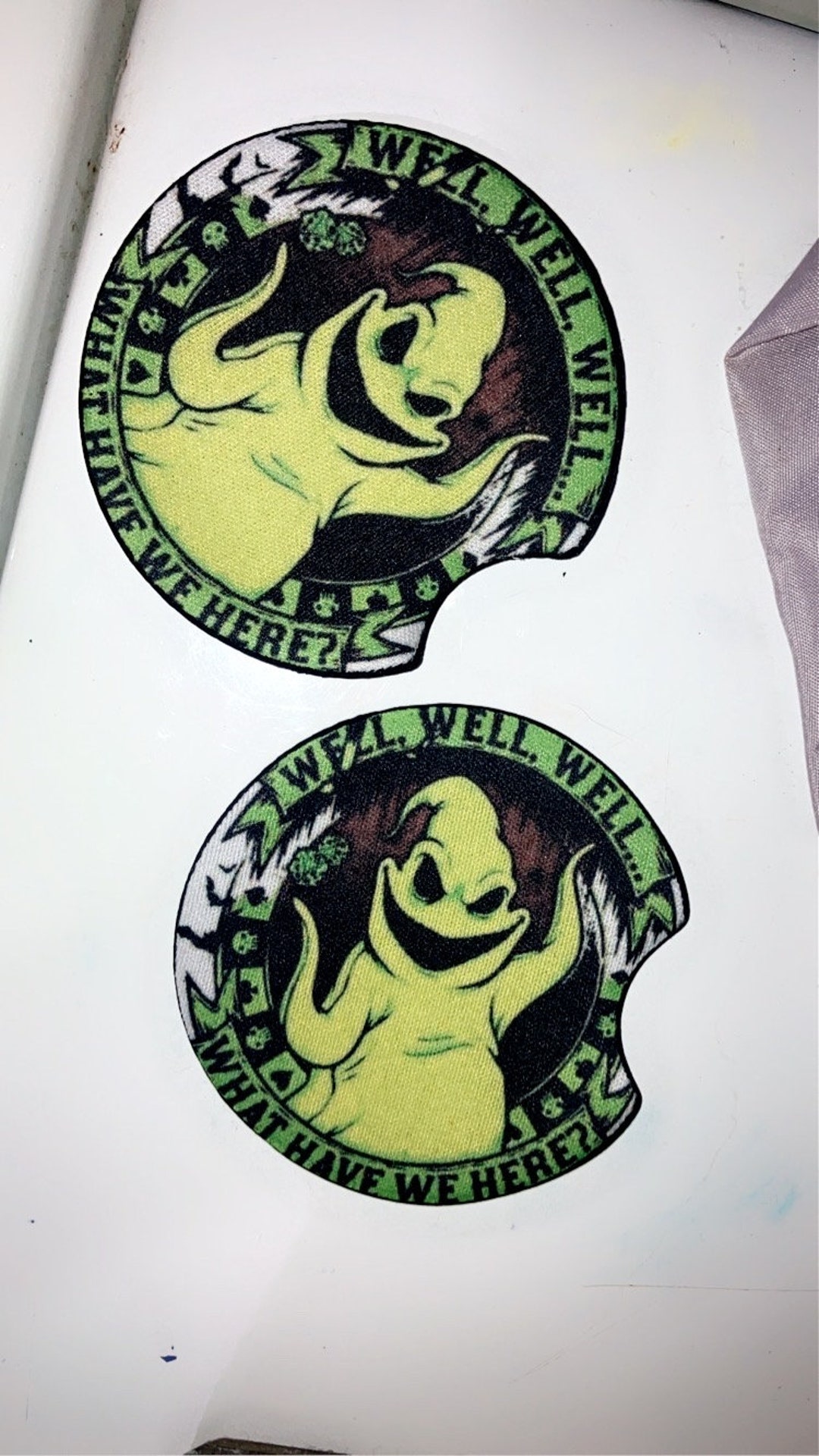 Oogie Boogie Car Coaster - Etsy