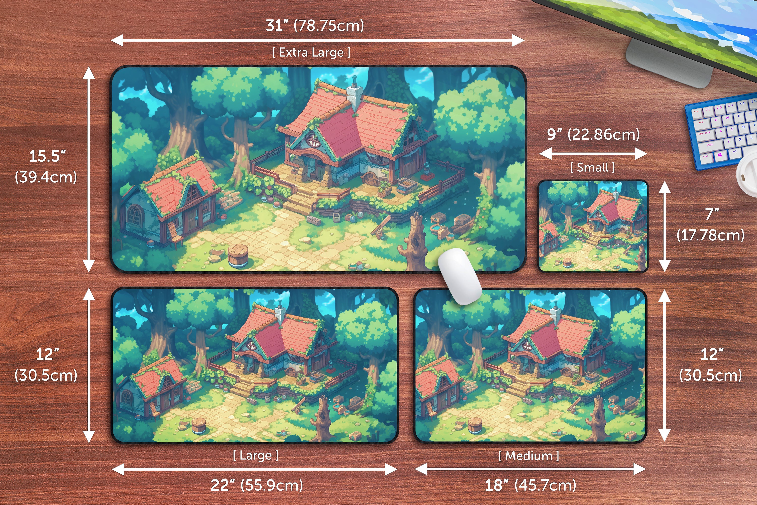 Link to the Past Mouse Pad, Zelda Style Deskmat, 8-bit Desk Mat, 90s ...