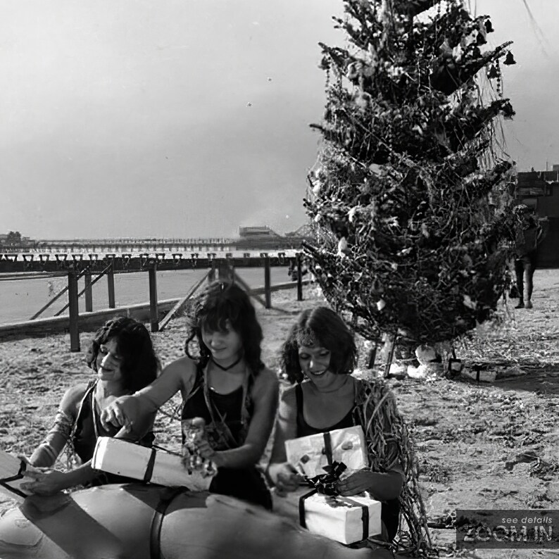 Long Beach 1920s Christmas Print Christmas Photography - Etsy