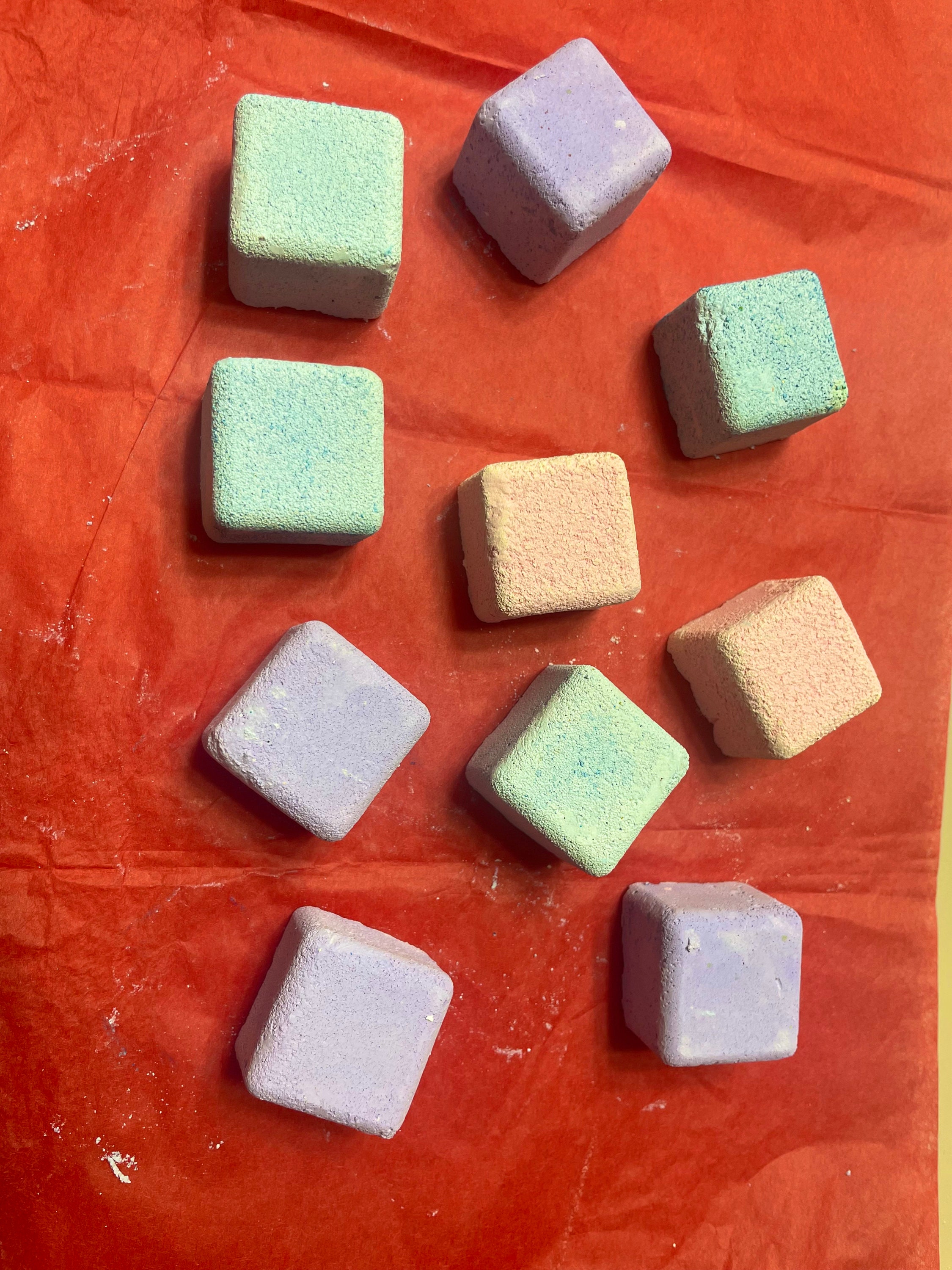 24 Soft, Fluffy, Crunchy Cubes Gym Chalk Reforms ASMR Anxiety Relief - Etsy