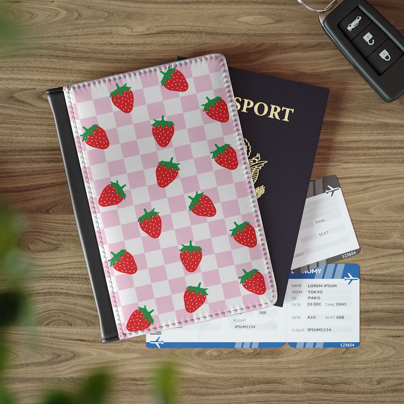 Pink Passport Covers - Etsy