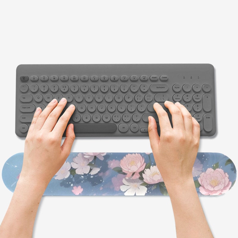Pink Flower Keyboard - Etsy