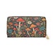 Mushroom Wildflower Garden Wallet With Zipper, Cottagecore Moon Cute ...