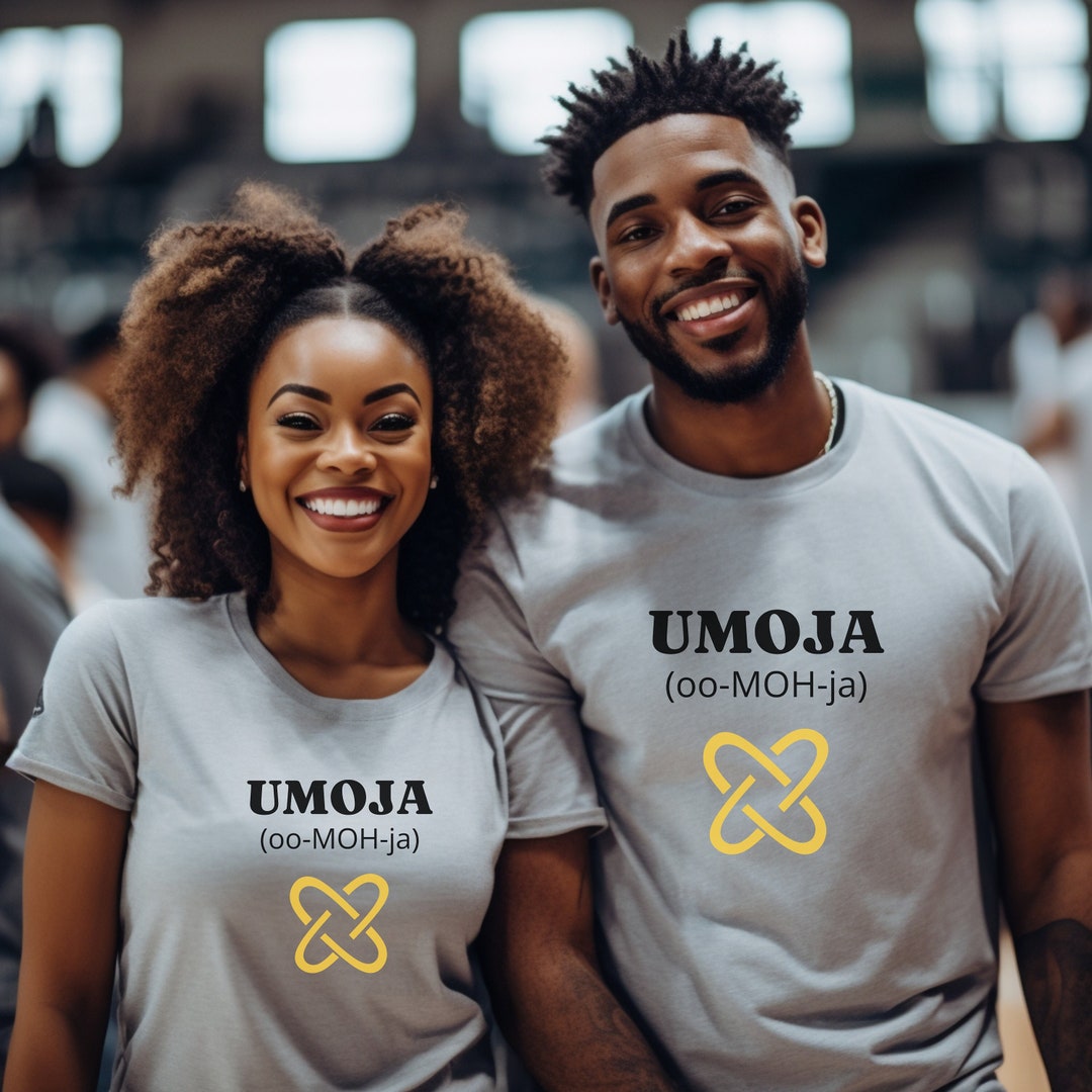Unisex Kwanza Umoja T-shirt, Black Couple Goals Shirt for Men & Women, Kwanza Gift for African ...