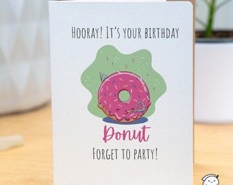 Avocado Pun Birthday Card Cute Kawaii - Etsy
