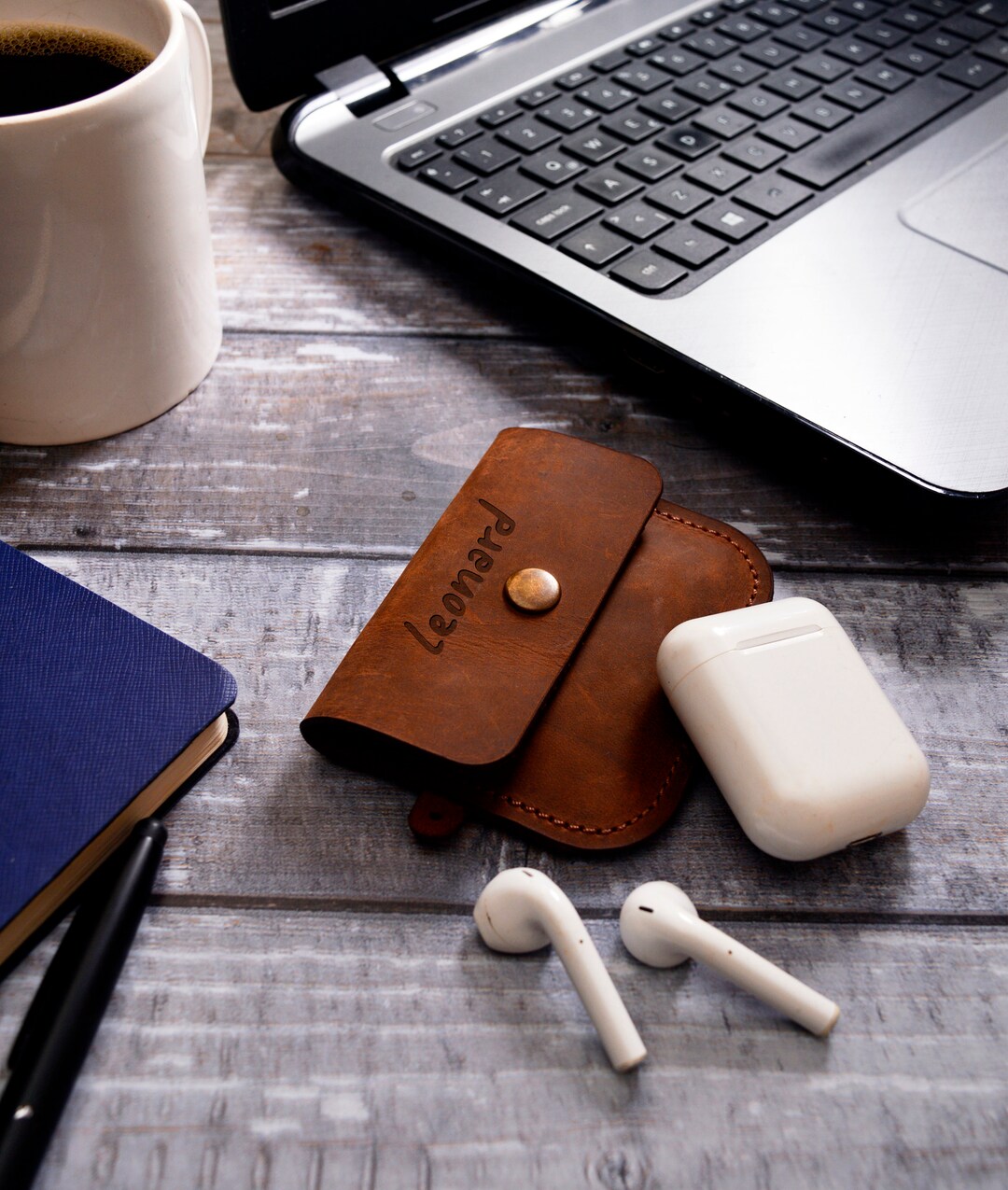 Personalized Airpods Case, Leather Airpods Case, Custom Engraved ...