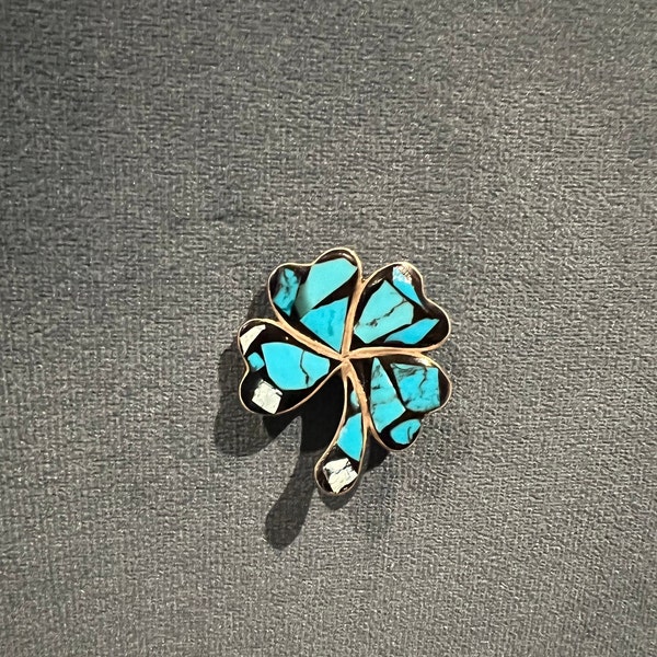 Turquoise Clover - Etsy