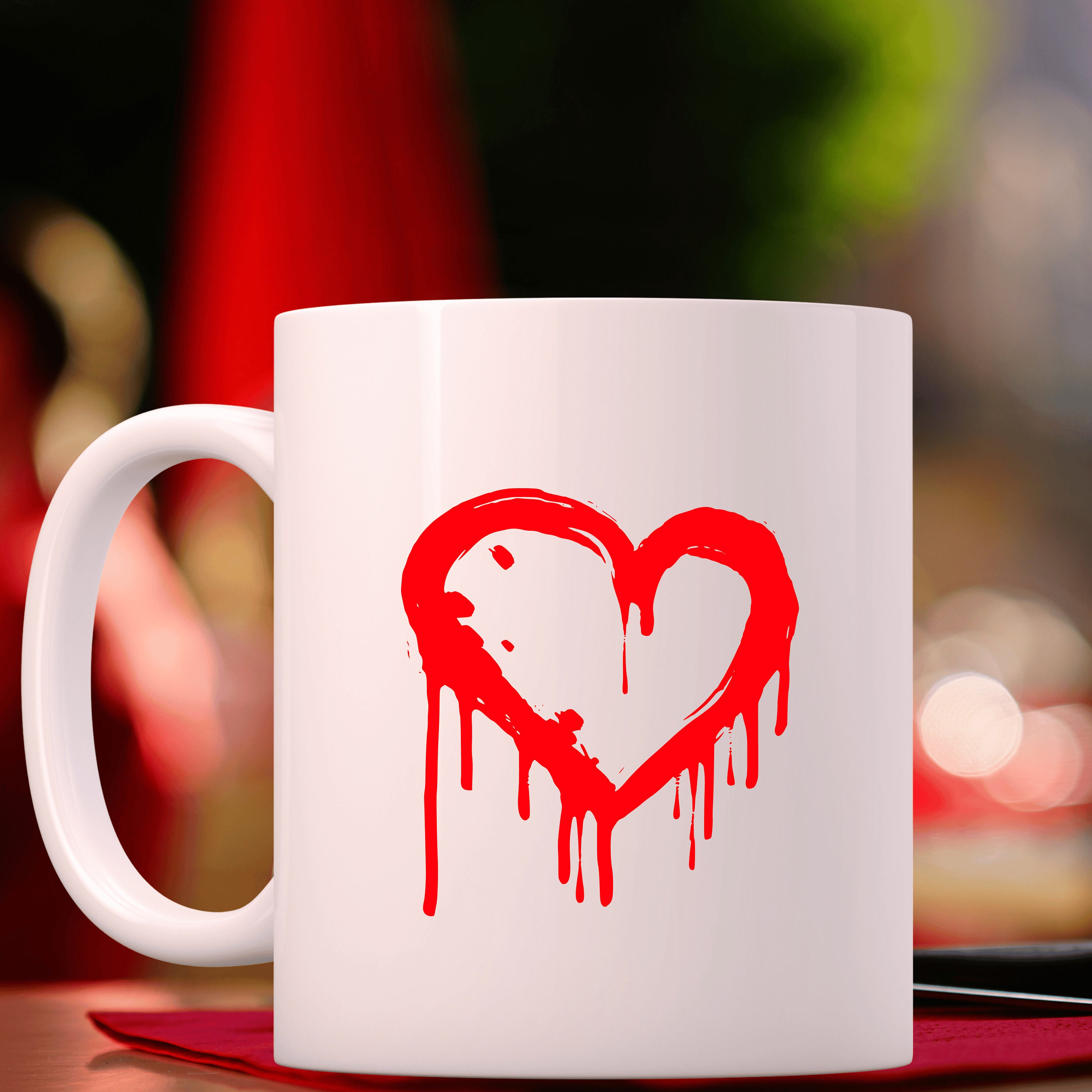 Dripping Heart SVG Dripping Heart Cut Files Dripping SVG 15 Design ...