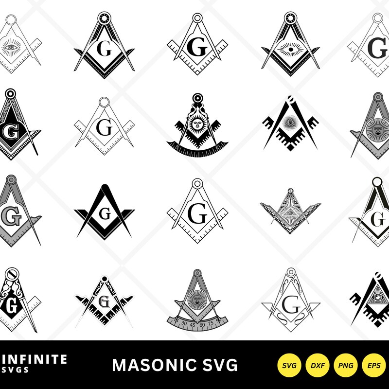 Masonic Svg - Etsy