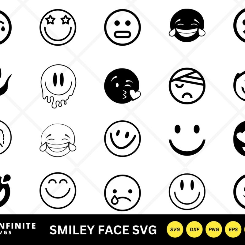 Face Svg - Etsy