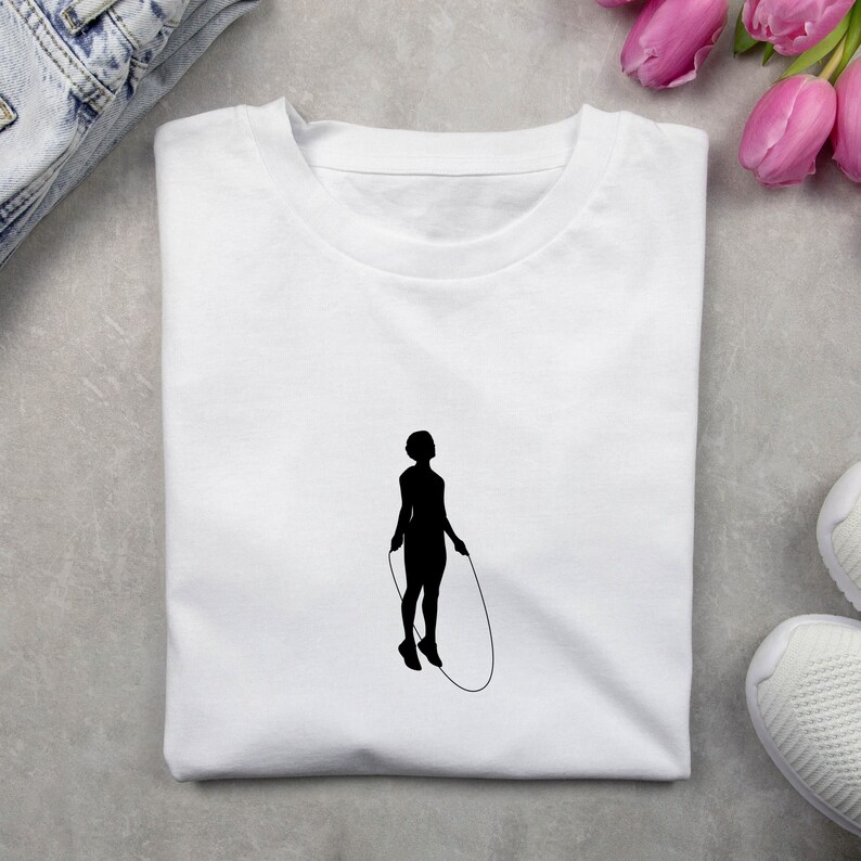 Jumping Rope Svg, Skipping Rope Svg, Jump Rope Svg, Exerise Svg, Rope ...