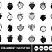 Strawberry Svg - Strawberries Svg - Strawberry Clipart - Fruit Svg ...