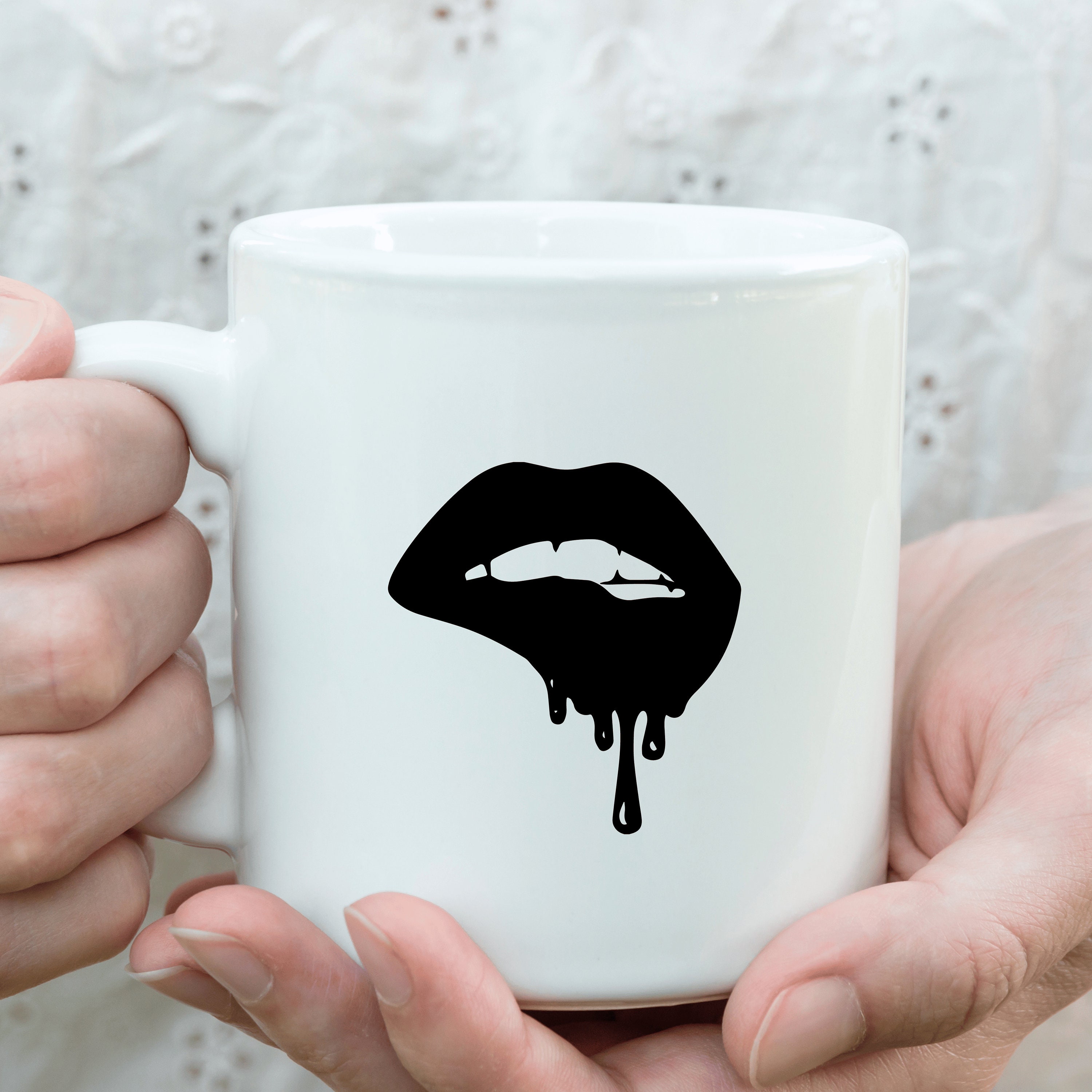 Dripping Lips Svg 16 Design Lips Svg Bitting Lips Svg Dripping Lips ...