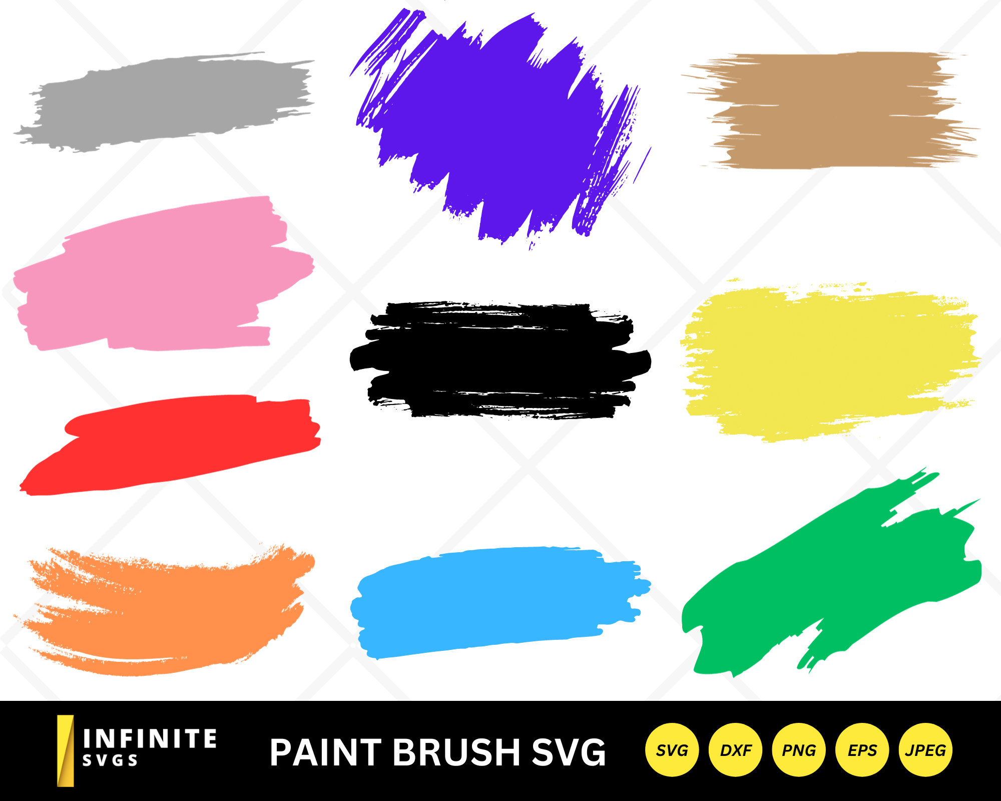 Paint Brush Svg, Brush Stroke Svg, Paint Brush Strokes, Splatter Svg ...