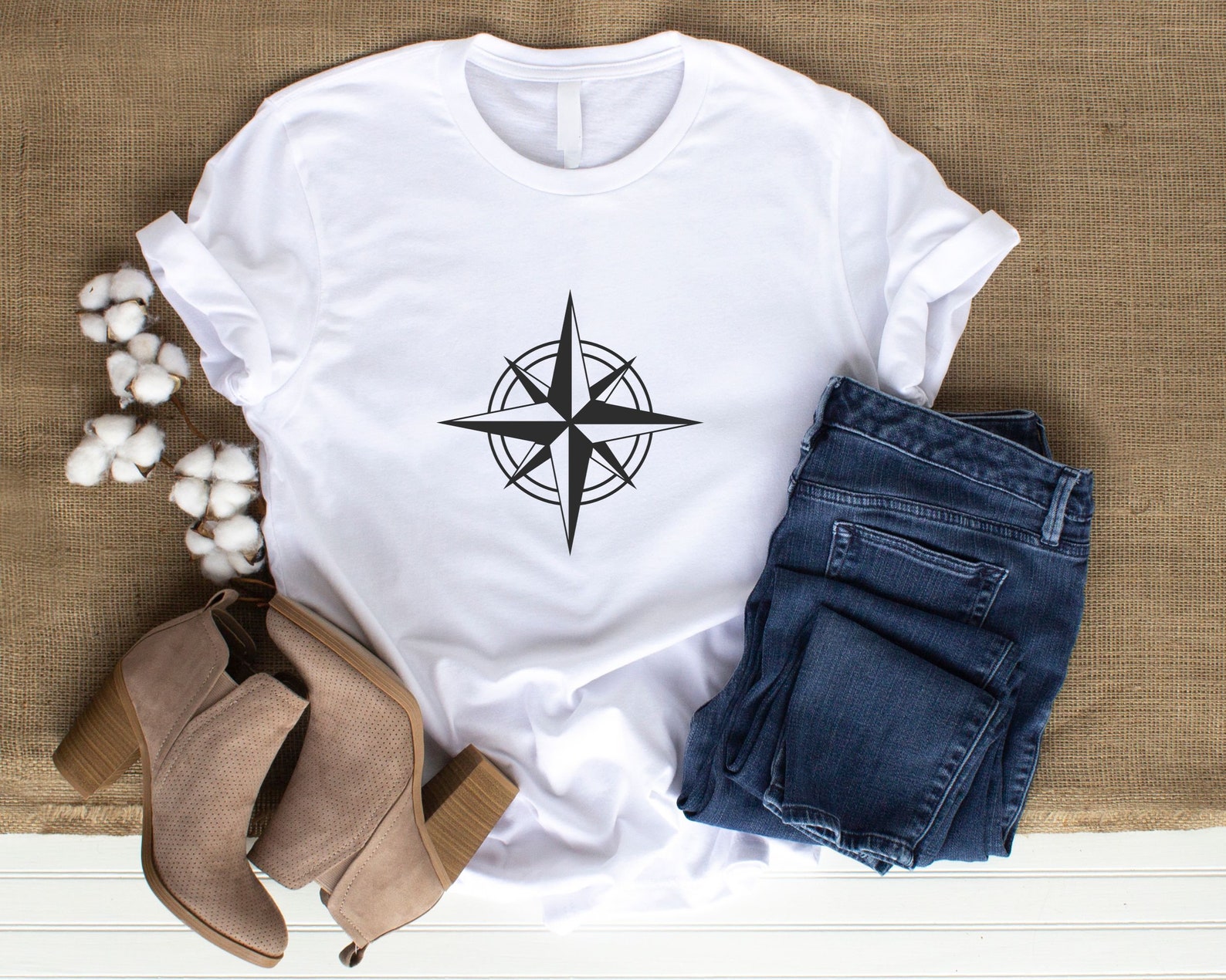 Nautical Star SVG | 15 Design | Compass Svg | Compass Rose Svg | Star ...