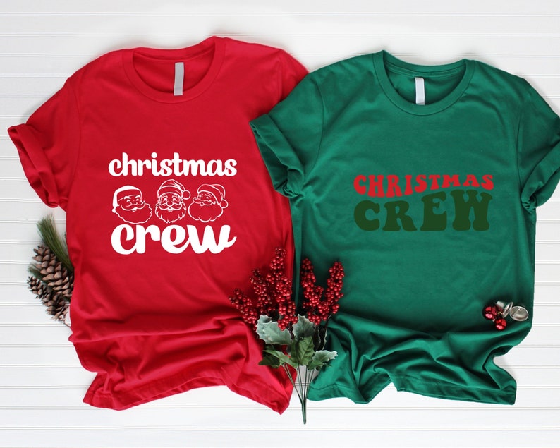 Christmas Crew Svg 15 Design Bundle Christmas Crew 2023 Files for ...