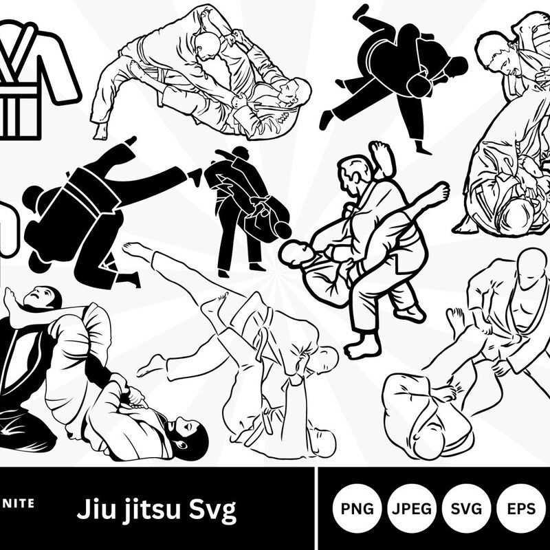 Jiu Jitsu - Etsy