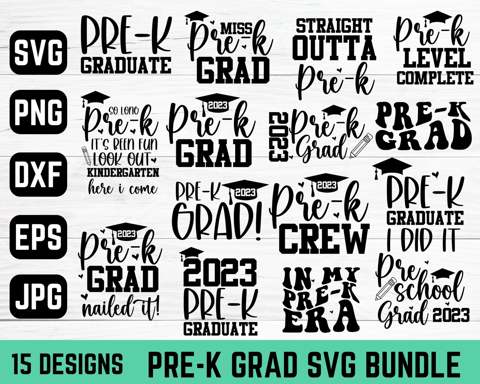 Pre-k Graduation Svg Pre-k Grad Svg for Cricut Pre-k Grad 2023 Pre-k ...