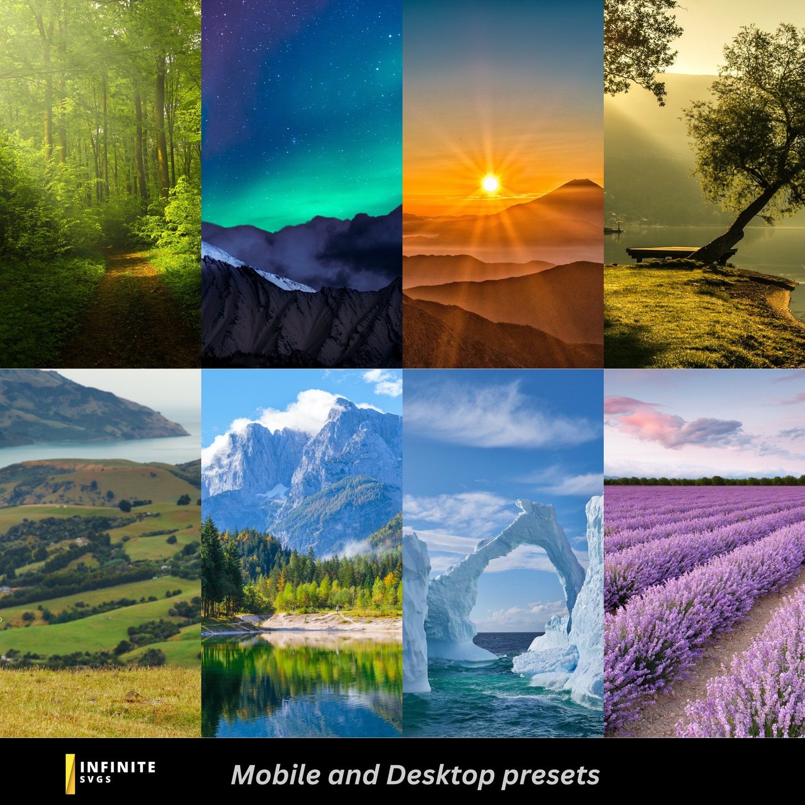 Landscape Lightroom Presets, Nature Preset, Mobile Preset, Landscape ...