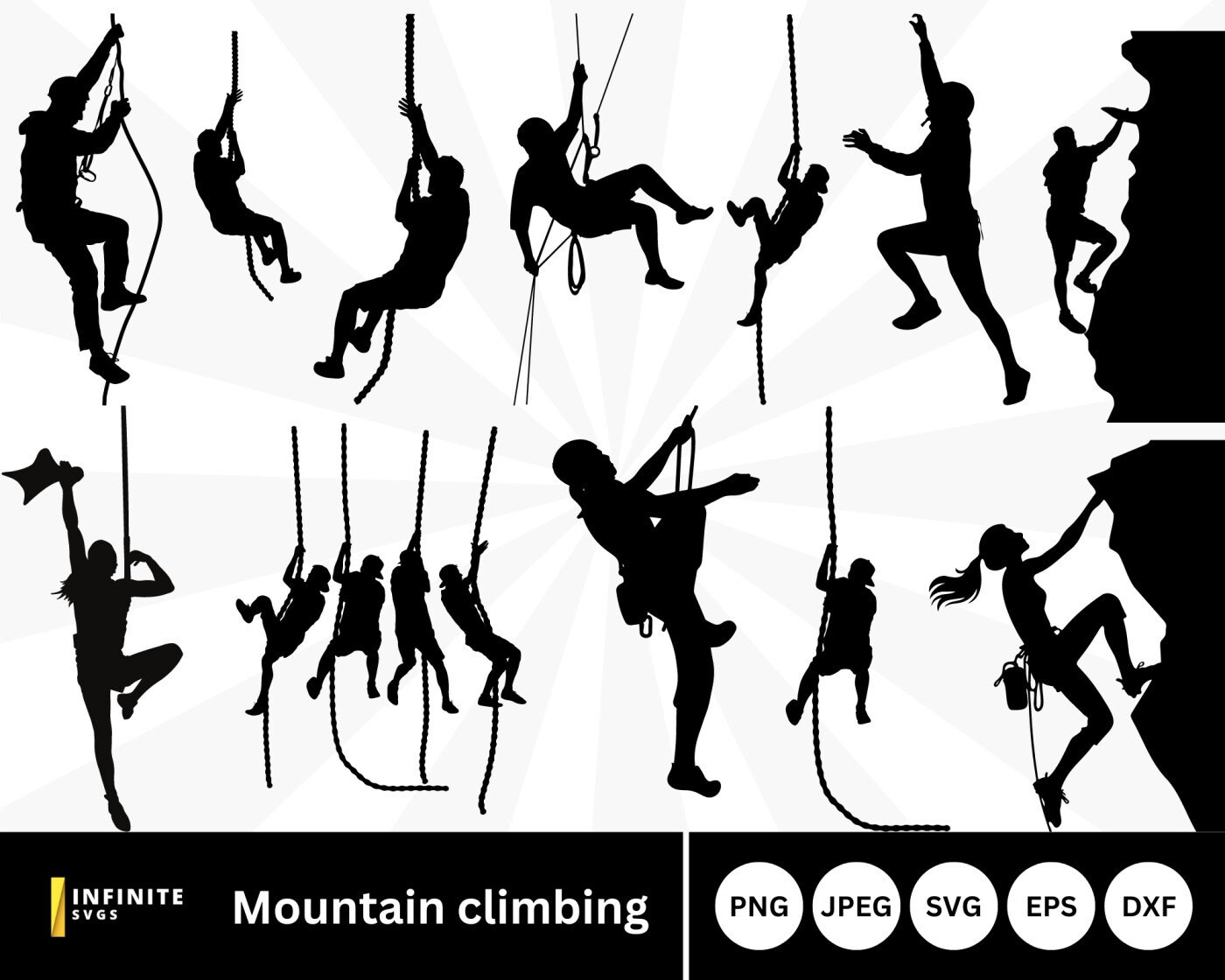 Mountain Climbing Svg, Hill Climbing Svg, Rock Climbing Svg, Hiker SVG ...