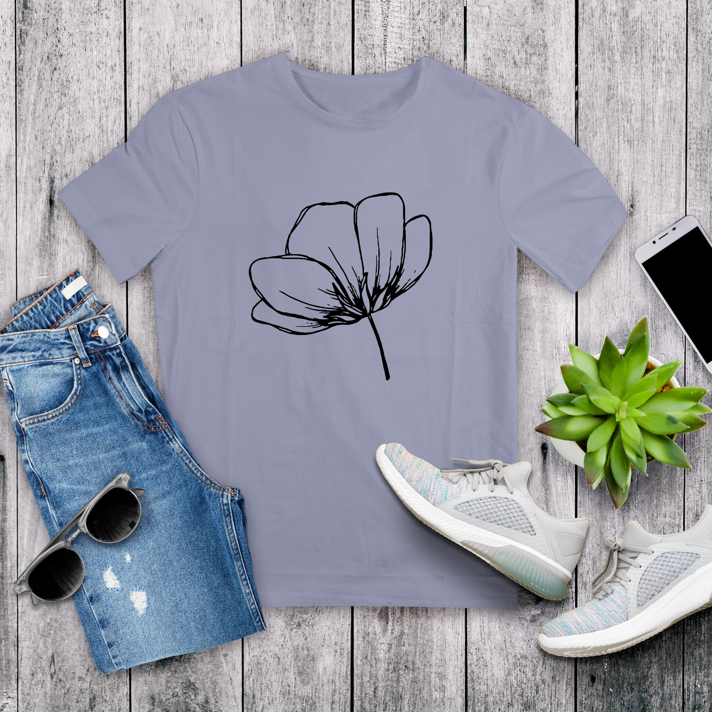 Flower Svg Bundle, Flower Svg, Flower Cut Files, Flower Silhouette ...