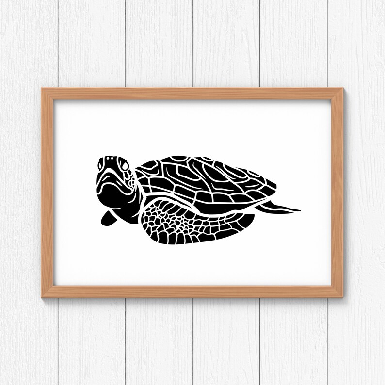 Sea Turtle Svg 16 Design Sea Turtle Svg Layered Sea Turtle Vector ...