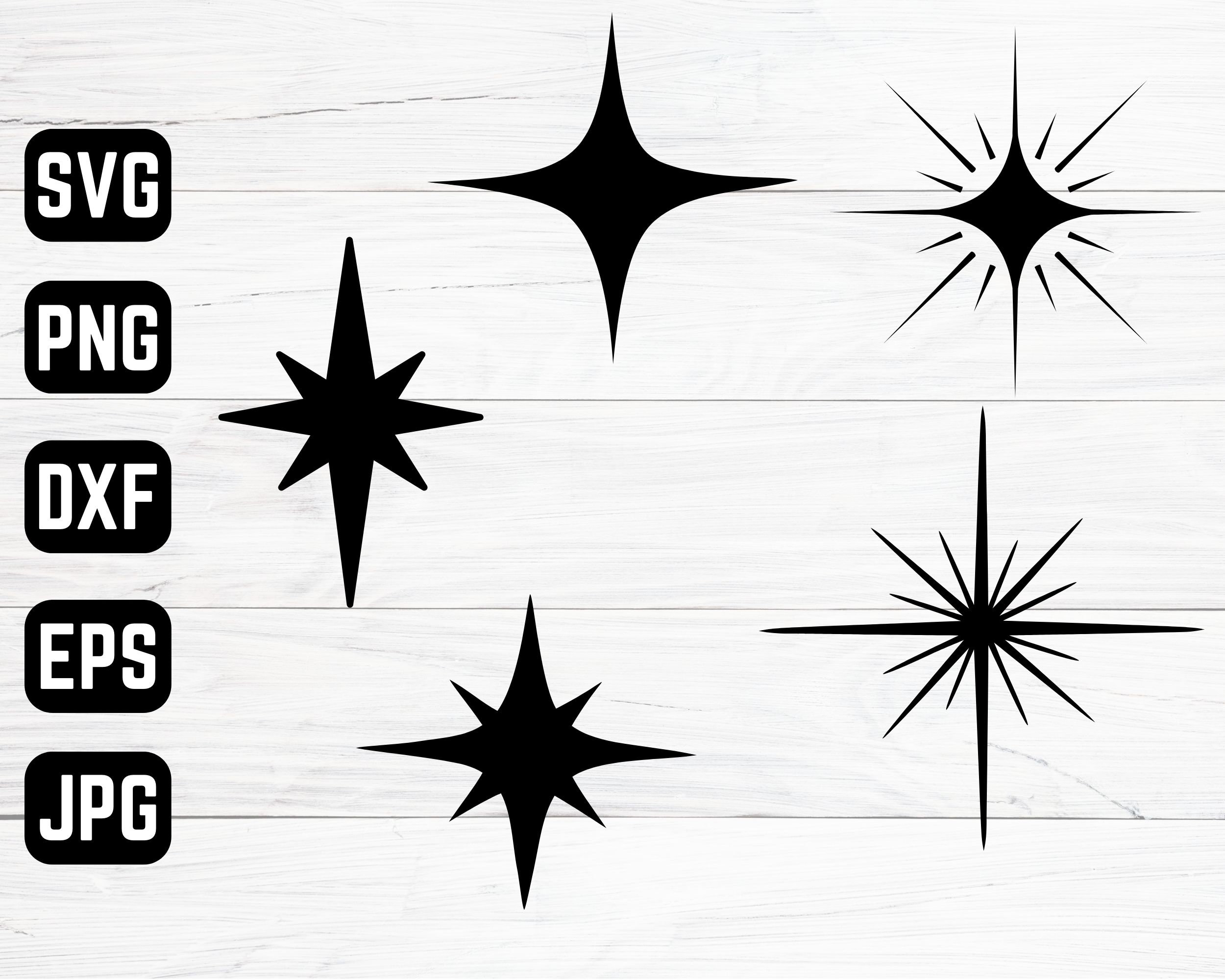 Christmas Star Svg Star Svg Bundle 18 Design Shinning - Etsy