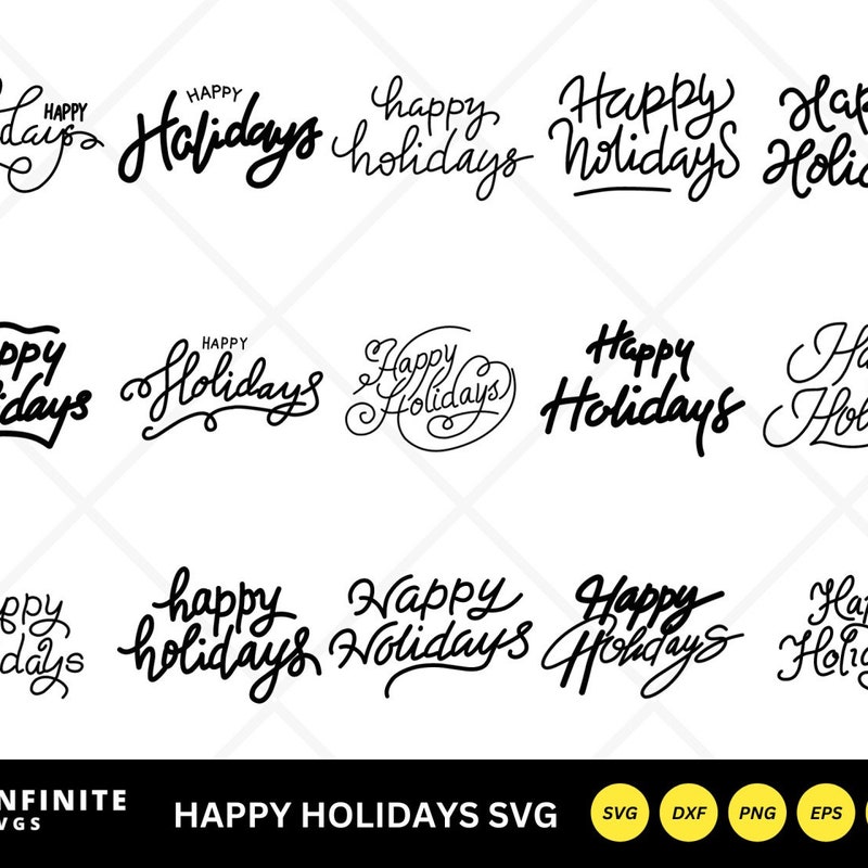 Holiday Svg - Etsy