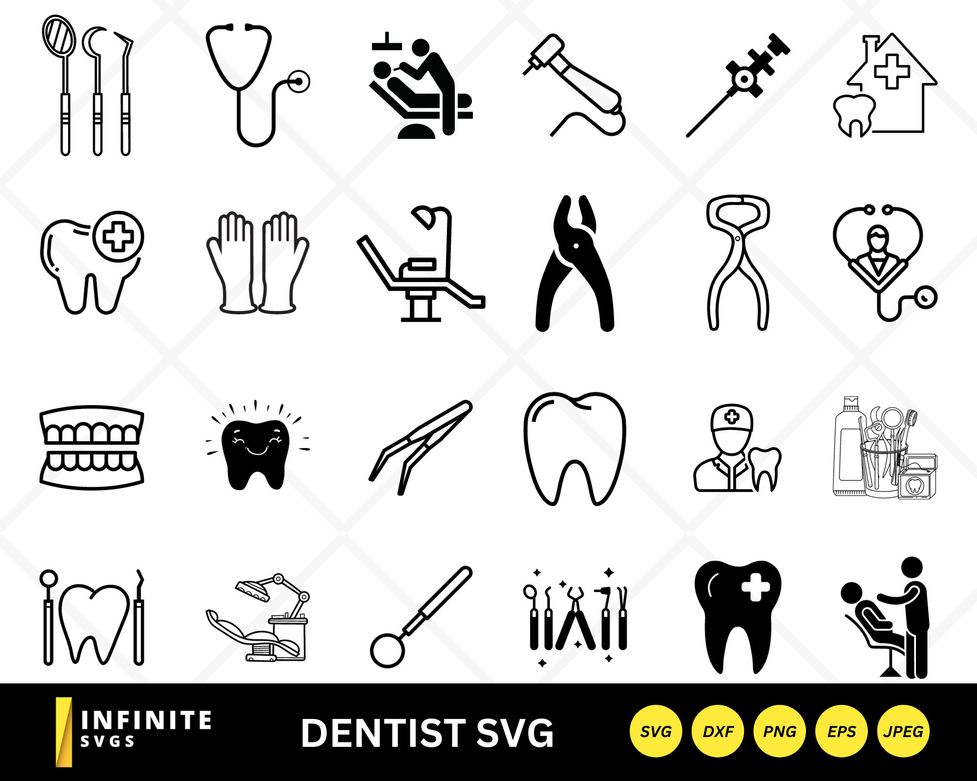 Dentist Svg 24 Tooth Svg Design Dental Svg Dental Assistant Svg Dentist ...