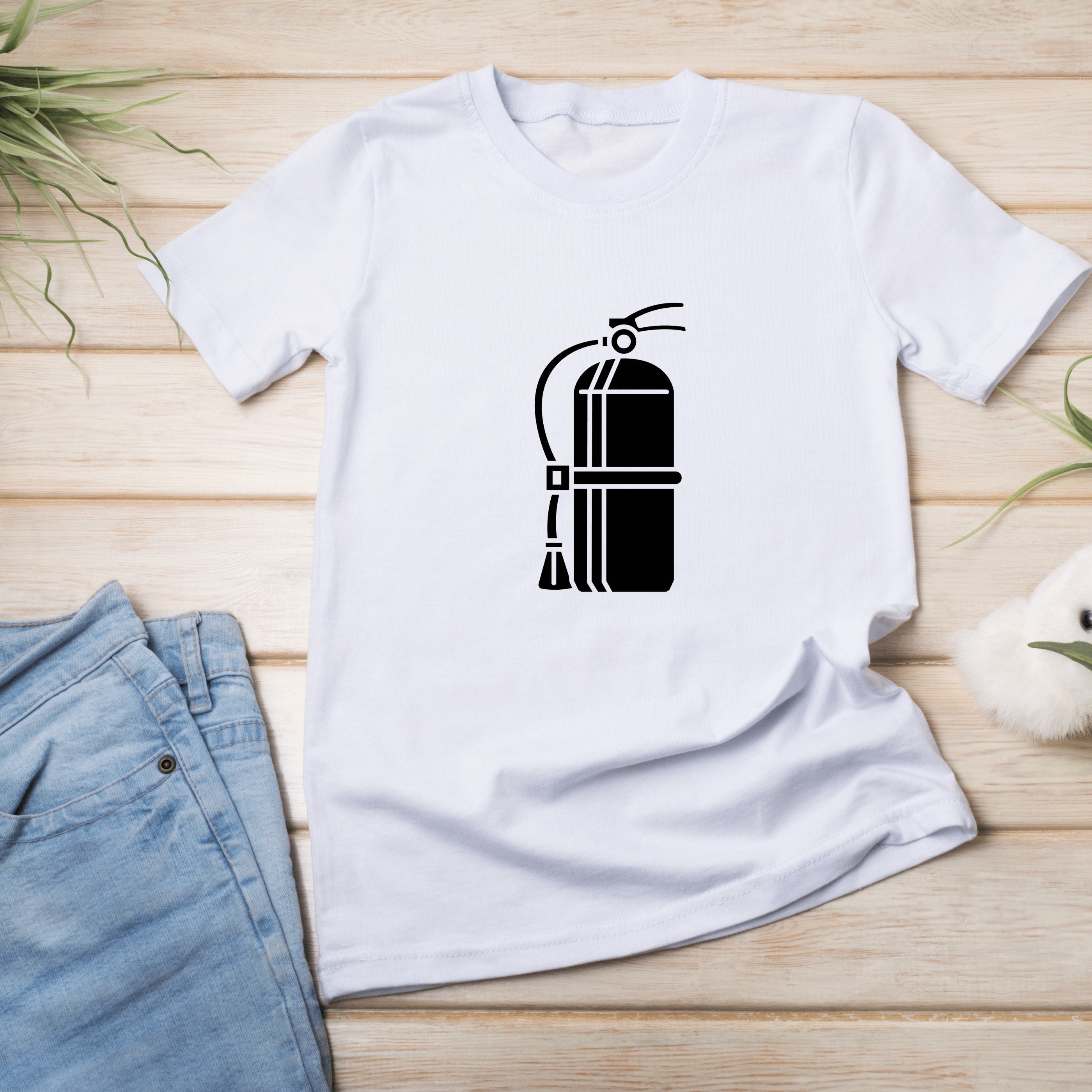 Fire Extinguisher Svg, Firefighter Svg, Fire Extinguisher Cut Files ...