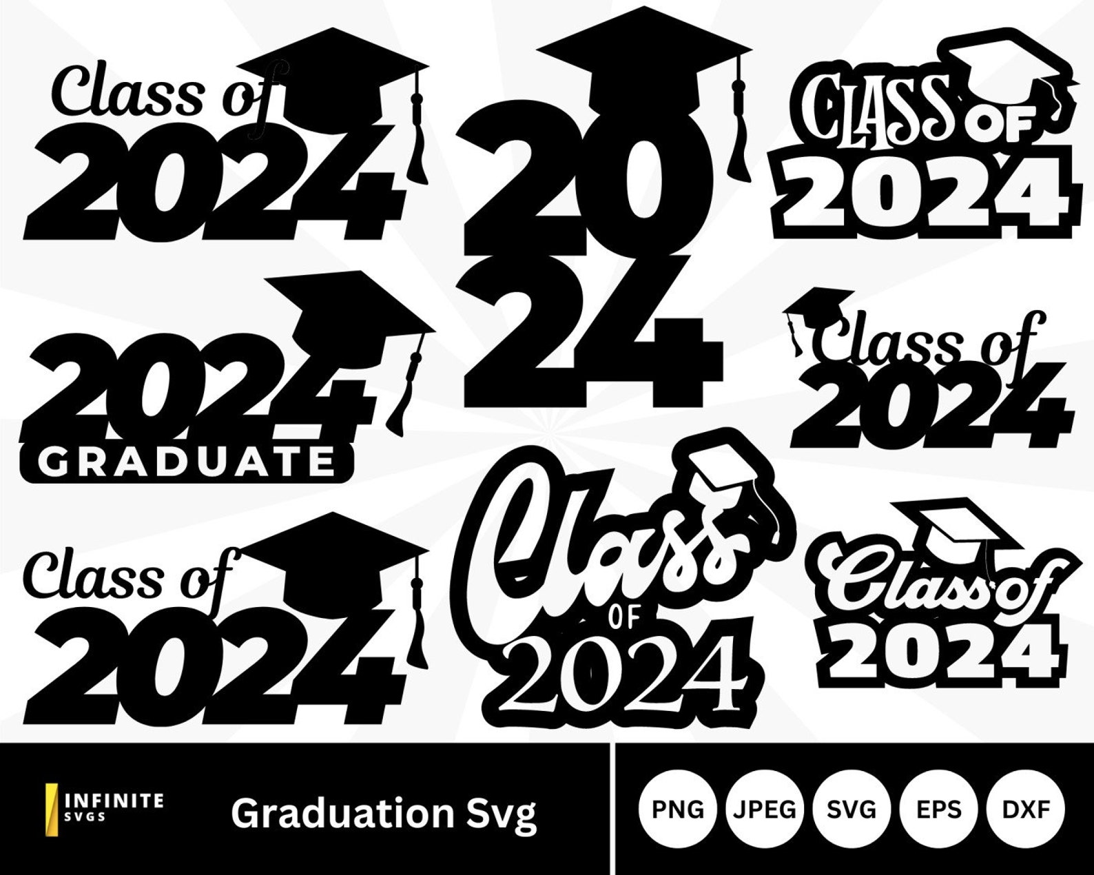 Graduation Svg, Graduation Svg 2024, Graduation Cap Svg, Senior Svg ...