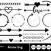 Arrow Svg Bundle, Arrow Svg, Arrow Circle Svg, Arrow Cut File, Arrow With Heart, Arrow Clipart ...