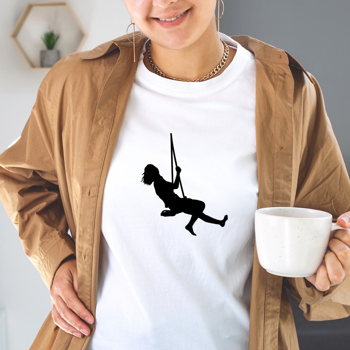 Swing Svg, Swing Clipart, Girl Swinging Svg, Kids Swinging Svg ...